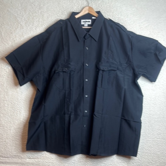 Safe Guard | Shirts | Nwt Safe Guard Mens Midnight Navy Short Sleeve ...